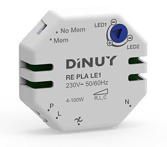 DINUY RE PLE LE1 – 100W LED Dimmer voor 230V/12V LED’s » Elpro B.V.